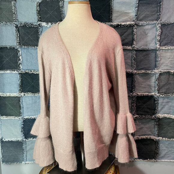 POL | Sweaters | Pol Cardigan With Ruffle Sleeves | Poshmark